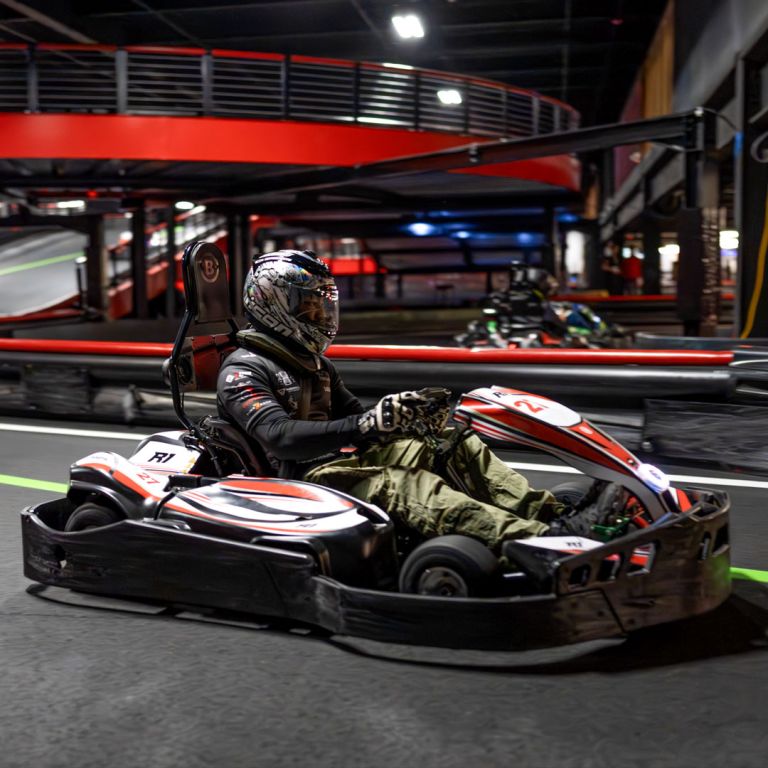 Karting - | R1 Indoor Karting | TimeMission | Interactive Darts | Axe ...